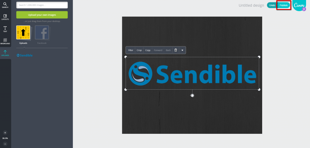 Sendible's Canva integration: Simplicity in graphic design