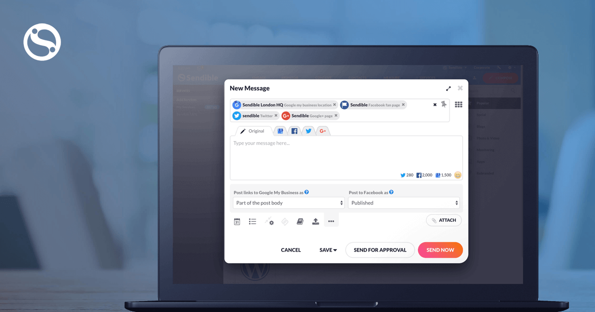 Customize Content per Social Media Network With Smart Posts