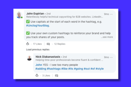 LinkedIn Hashtags: Guide for 2025 | 85 Industry Hashtags Included