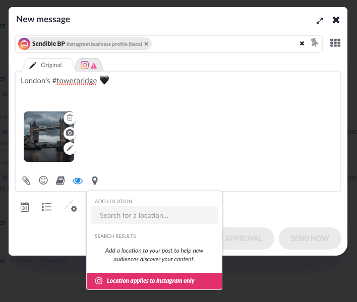 Instagram Location Tagging 📍