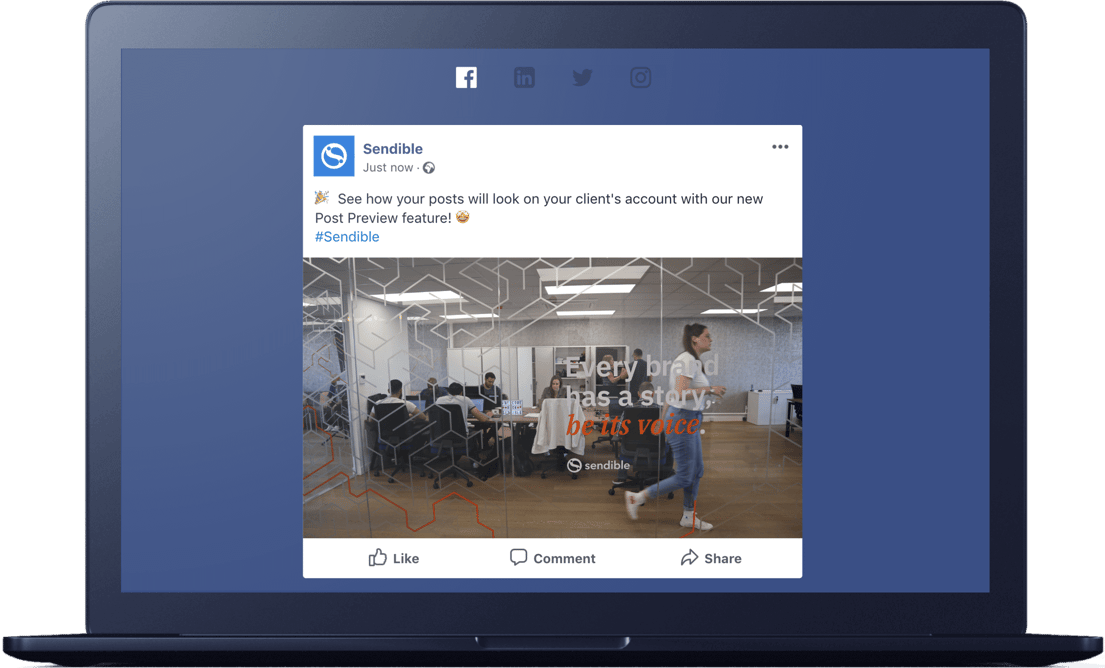 Preview what your posts will look like before they're published