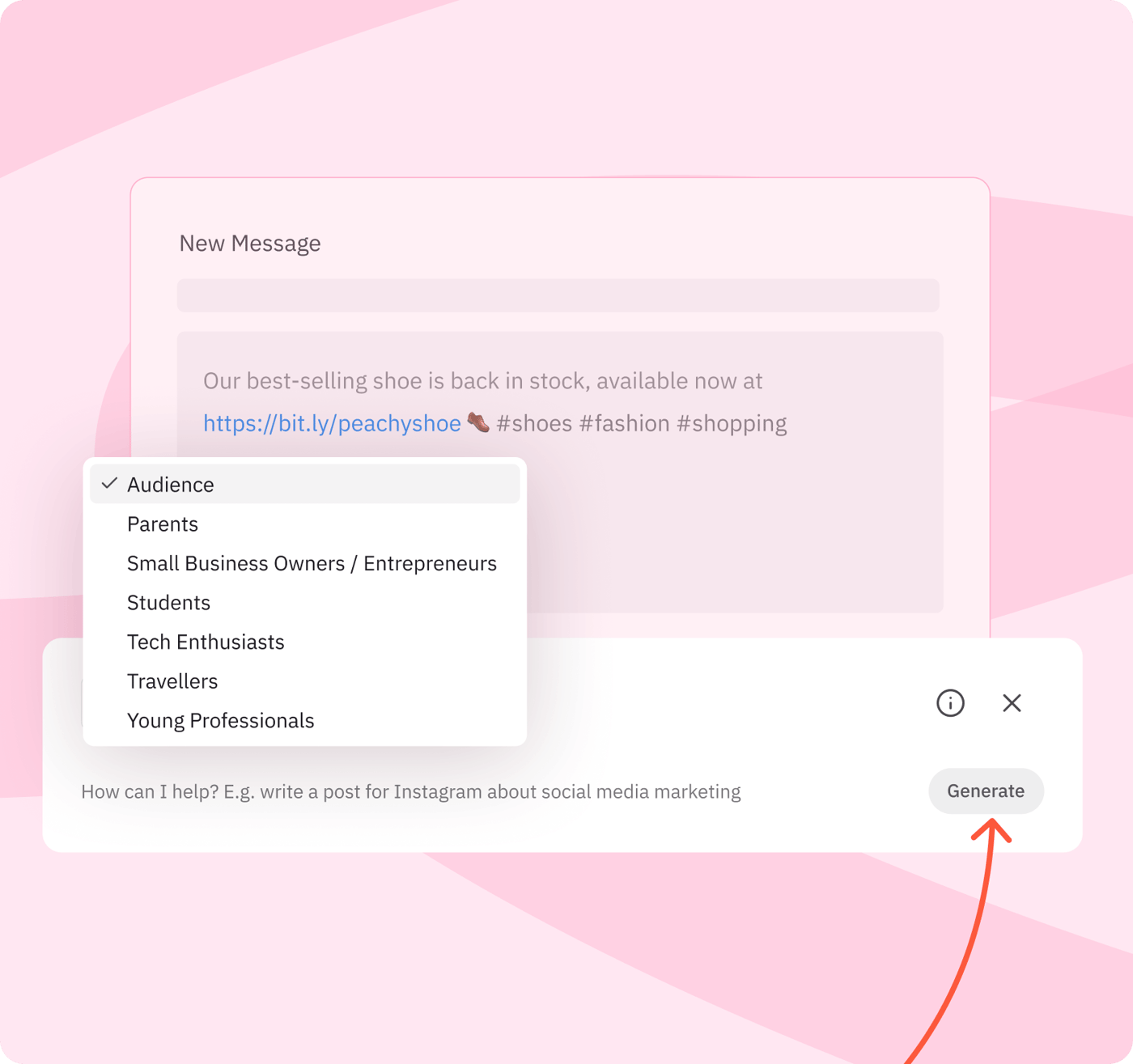 Generate Social Media Captions In Seconds with AI Assist