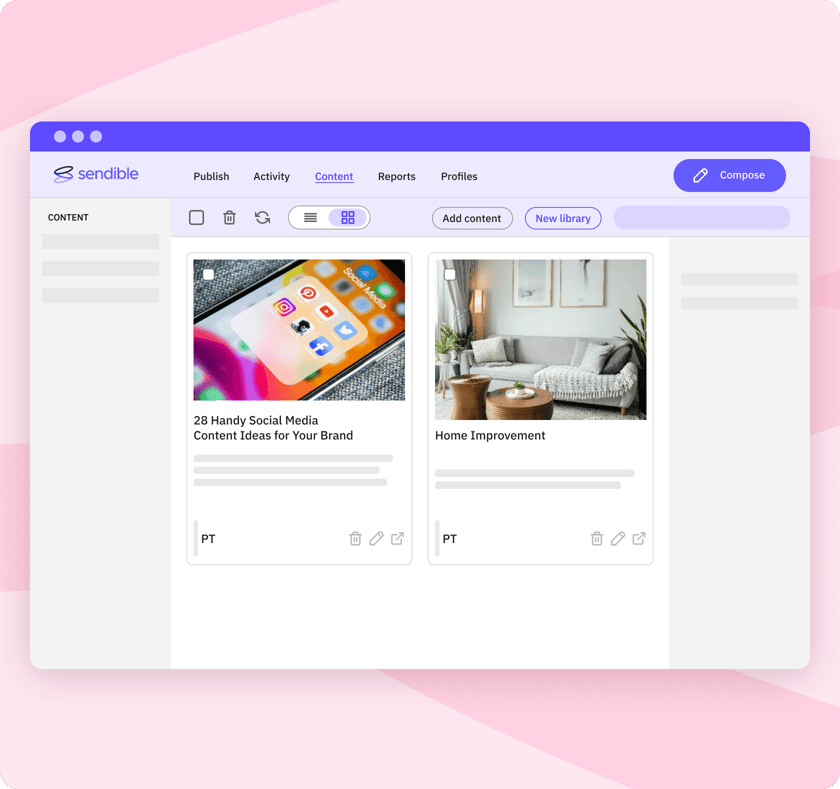 Save and Manage High Volumes of Social Media Content