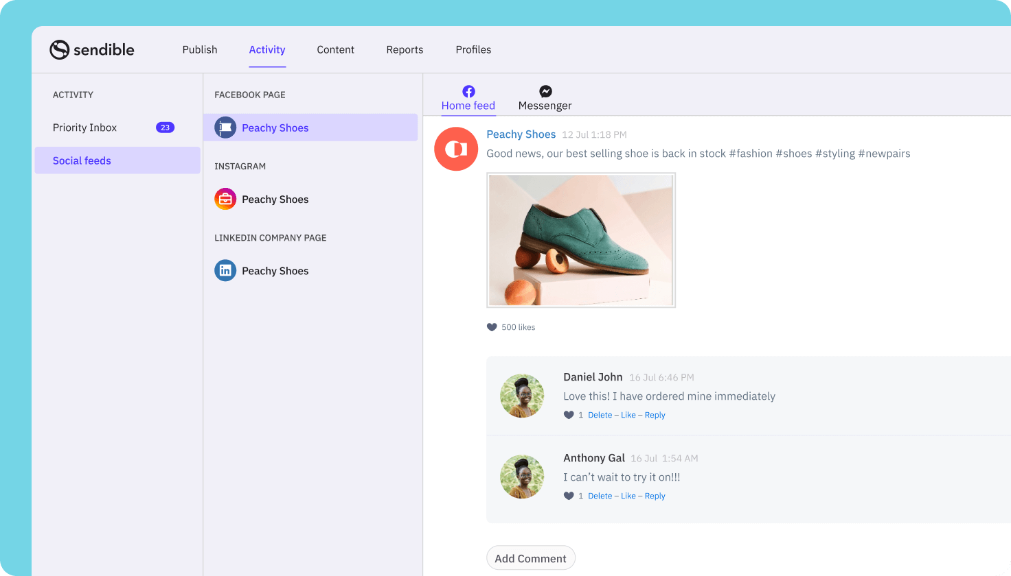 Sendible: Social Media Management Software