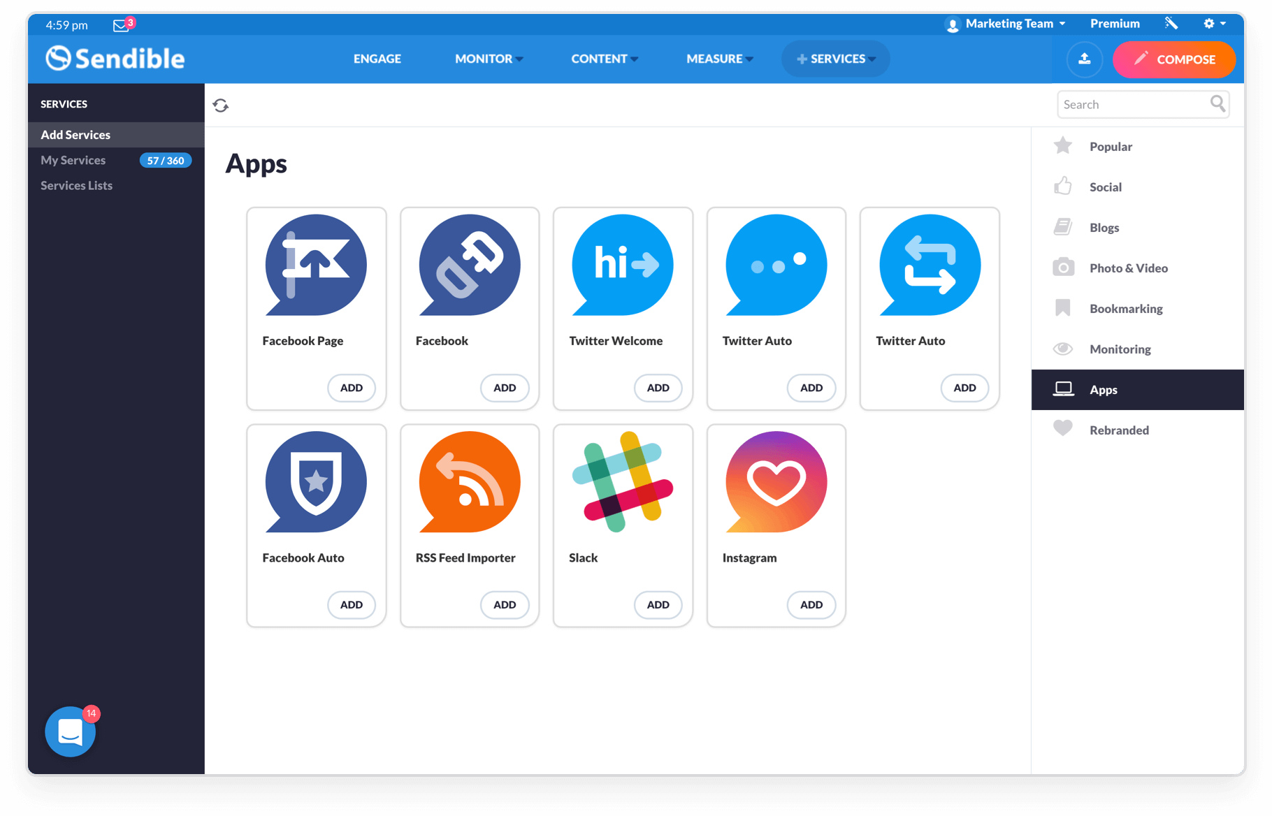 Manage Multiple Social Media Accounts | Sendible